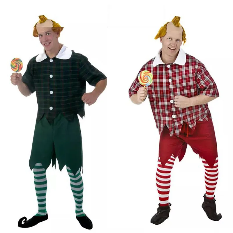 할로윈 유령 엘프 광대 의상 세트 성인 성능 의류 탑 양말 바지 엘프 재미 있은 드레스 유령 코스프레 의상 남자영화 And Tv 의상 Aliexpress