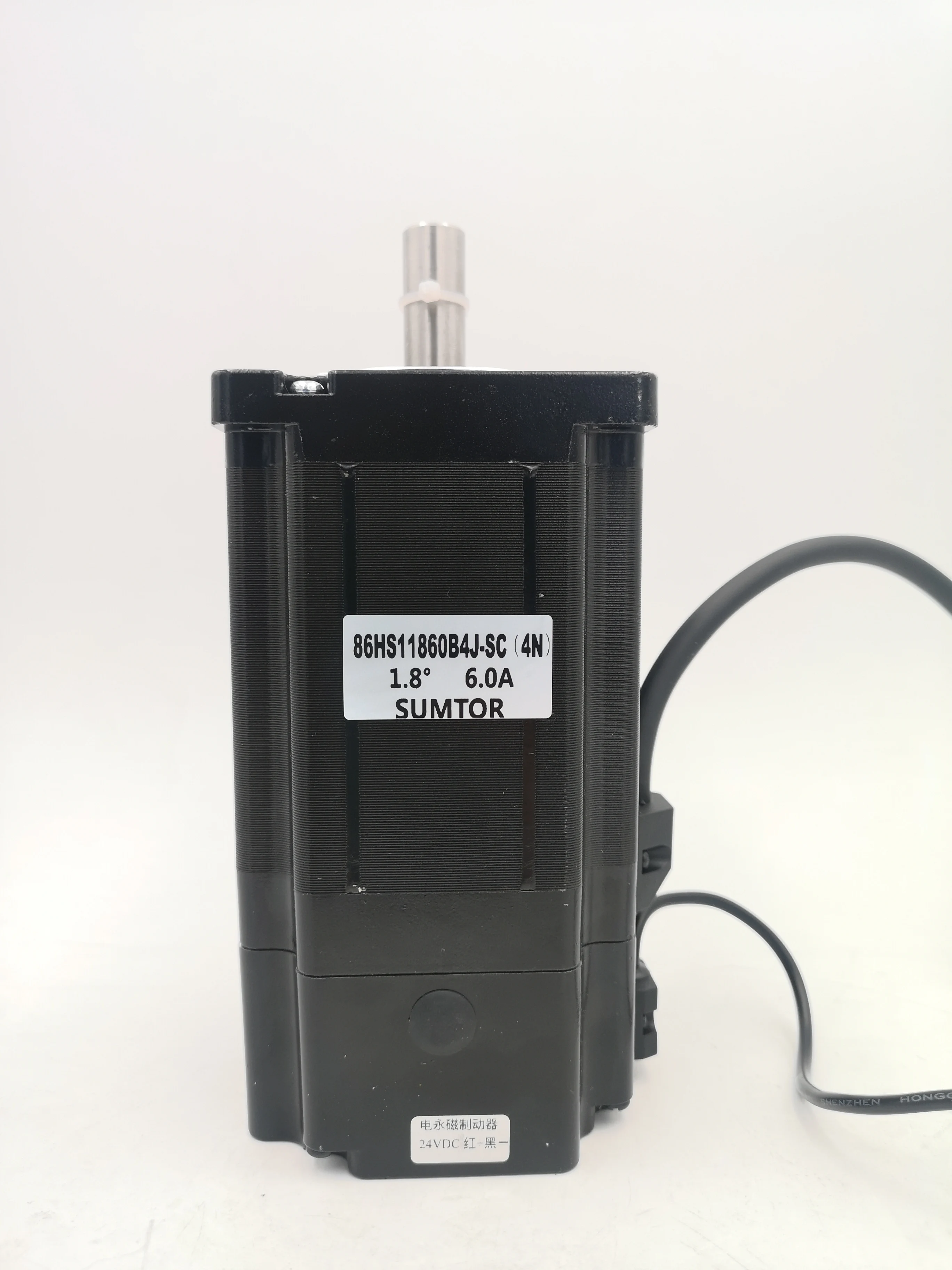 Nema 34 stepper motor 8N.m brake 24VDC 4N Off Brake power stepper ...