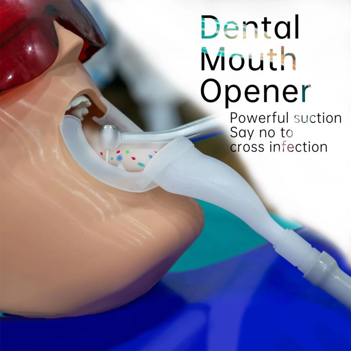 1pcs Dental Mouth Opener HVE Suction Droplets Dental Cheek Lip ...