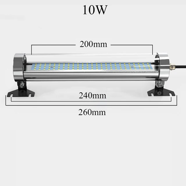 LED CNC Machine Tool Lights Adjustable 10-30W IP67 Waterproof Oil-proof ...