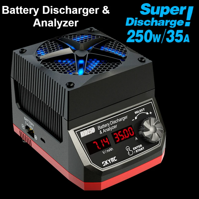 SKYRC-BD250-Battery-Discharger-Analyzer-for-RC-LiPo-Battery-LiPo-LiFe ...