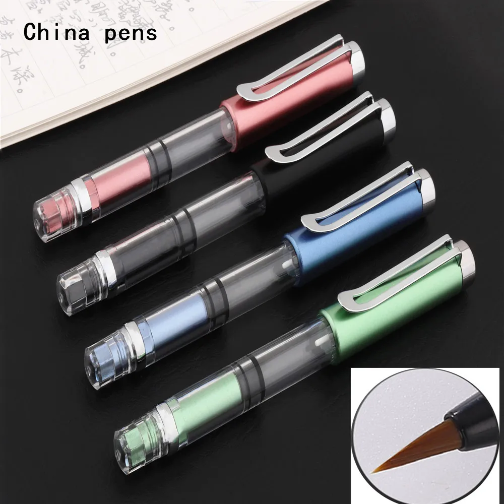 Watercolor Brush pen Soft art drawing Calligraphy Brushes Refillable ...