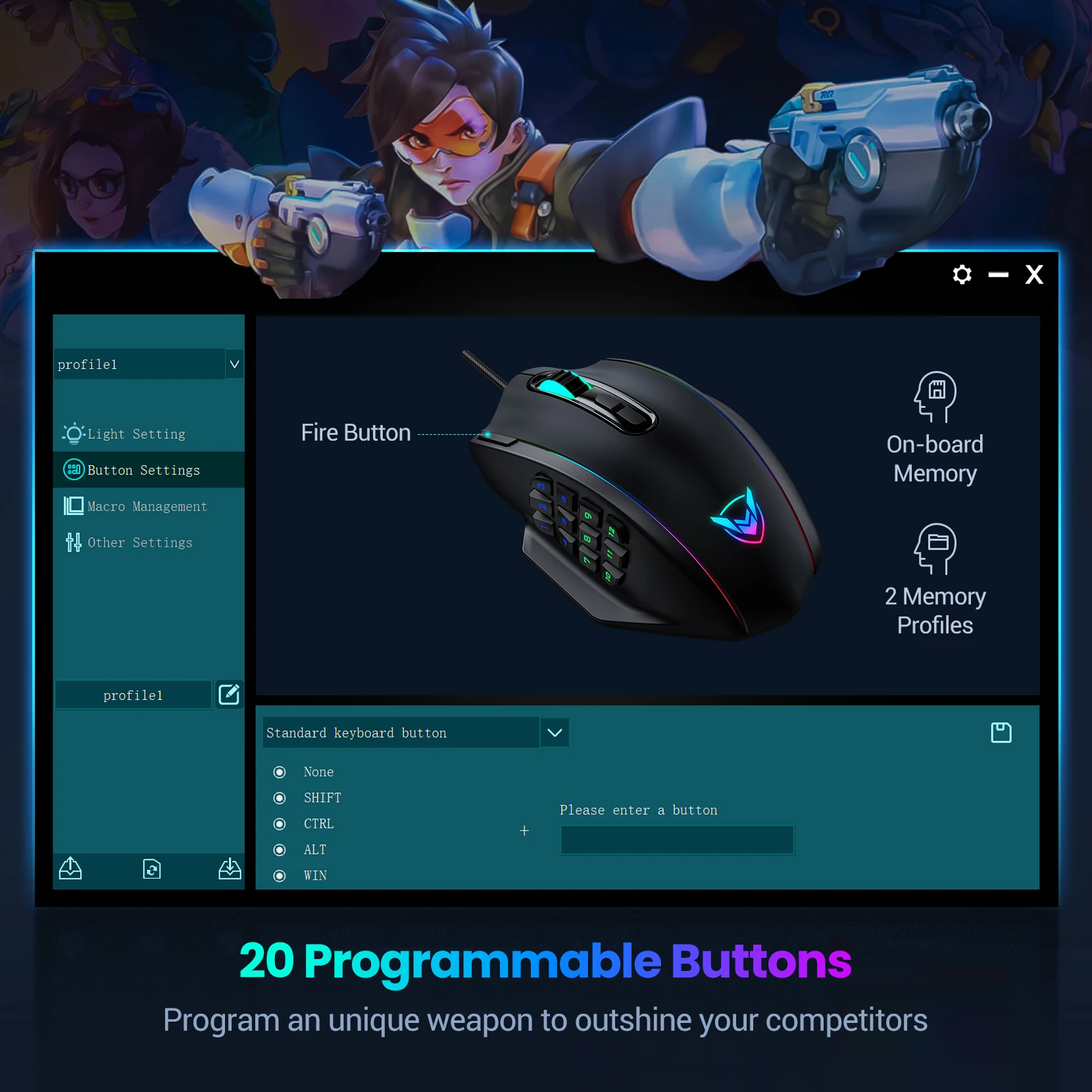 Pictek gaming mouse driver software - writingnimfa