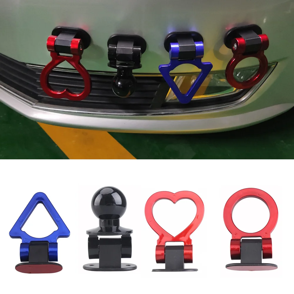 Multi Colored Car Trailer Hooks Sticker Decoration Car Rear Front Affix