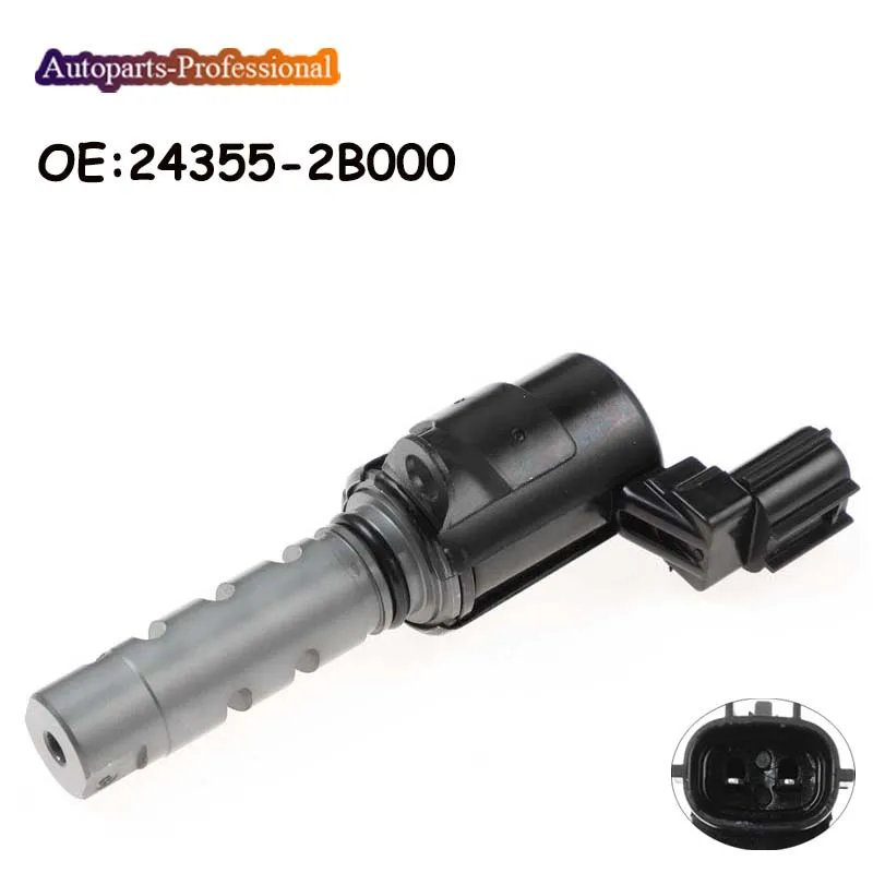 새로운 오일 캠축 제어 밸브 VVT 가변 타이밍 솔레노이드 Hyundai Elantra XD Kia Motor Soul ...