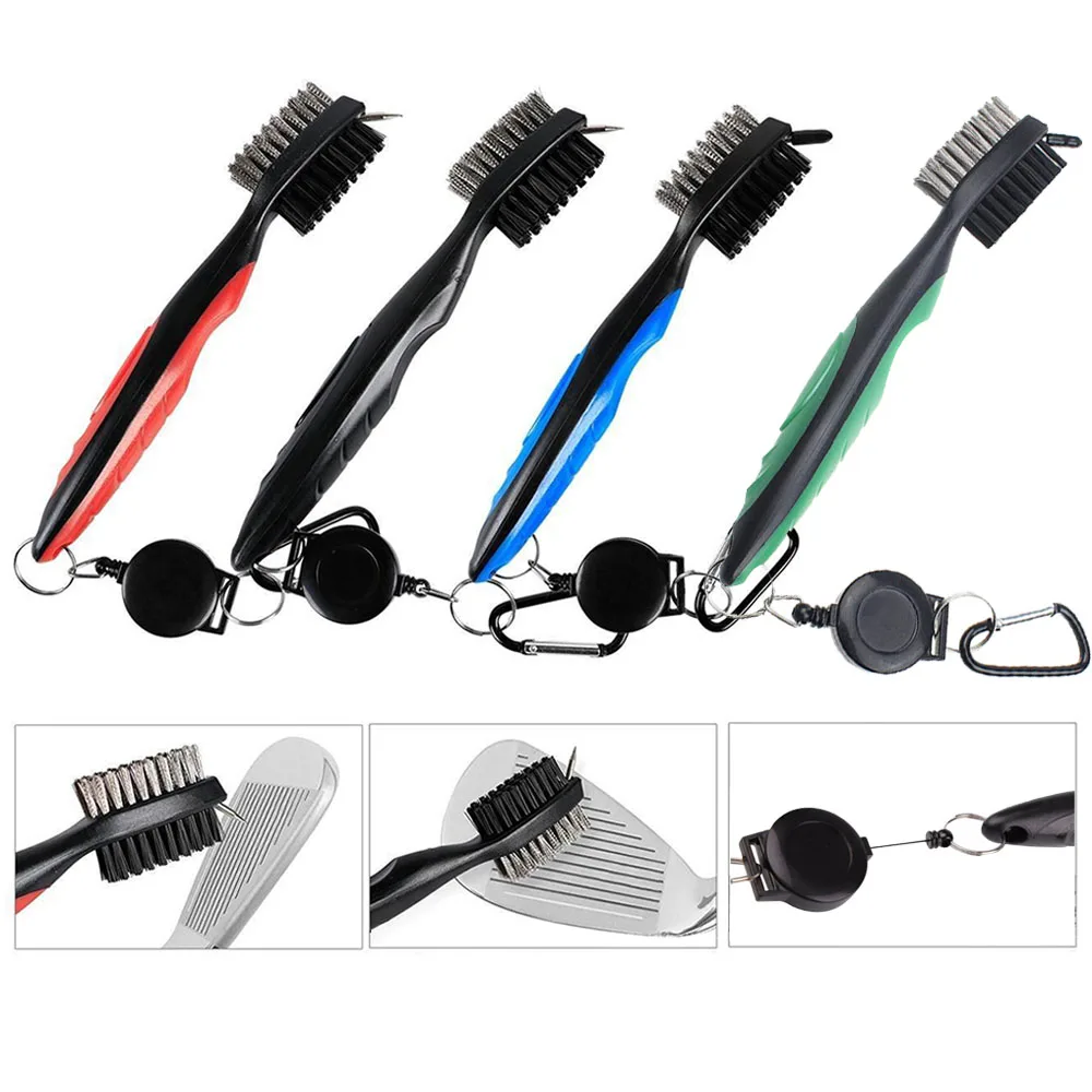 Golf-Club-Brush-Groove-Cleaner-Dual-Sided-Nylon-Steel-Golf-Putter-Wedge ...