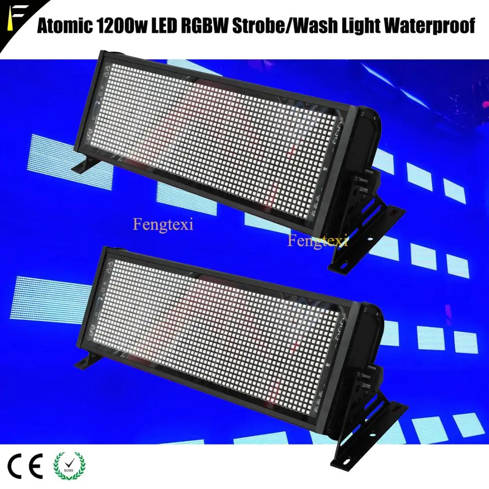 2unit Waterproof LED Strobe SMD DMX RGBWA1200w Wash Strobe Blinder ...