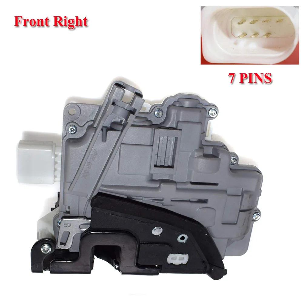 Door Lock Actuator Front Right For Touareg Superb A4 Q3 Q7 TTRS Q5 A5 ...
