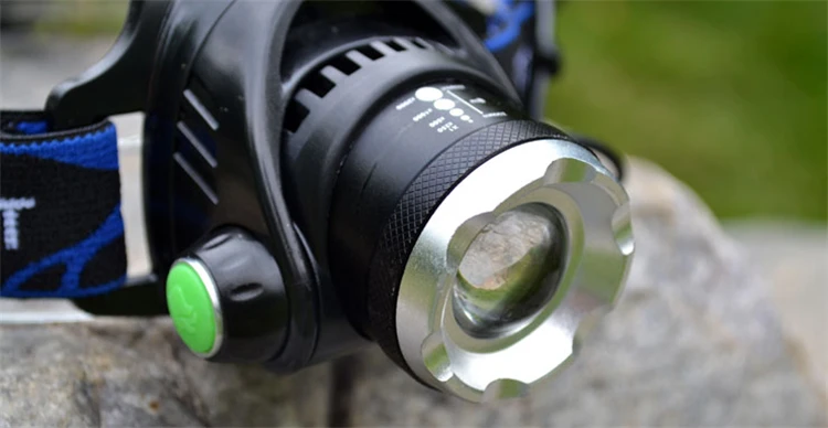 new Led Headlamp Fishing Headlight 6000 Lumen Xml-t6 Zoomable Lamp ...