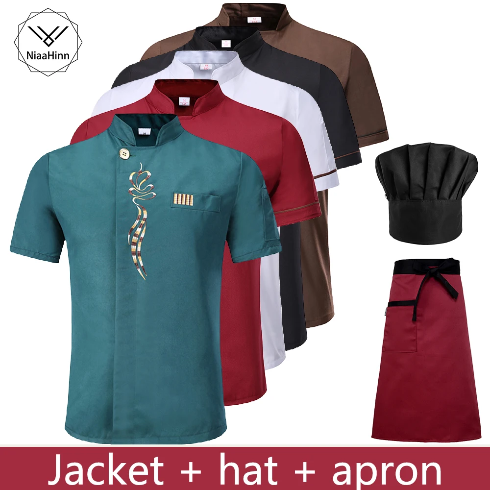 Ropa de cocina para Chef, ropa de cocinero, tienda de Sushi, ropa de ...