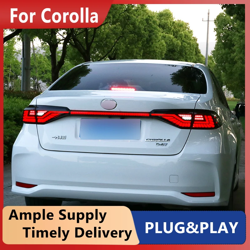 For-Toyota-Corolla-2019-2020-2021-2022-2023-LED-Taillights-Rear-Trunk ...