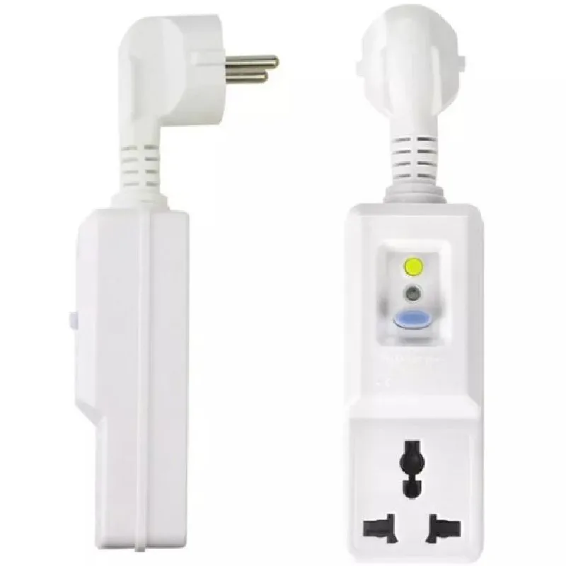 Nb Zf3o A 16a 220v 240v Eu 플러그 Gfci 누설 방지 안전 Rcd 소켓 어댑터 홈 회로 차단기 컷 아웃