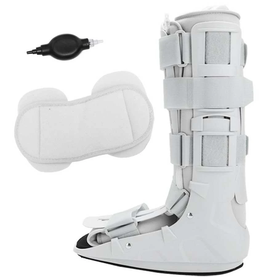 Aircast Foam Pneumatic Walking Boot Ankle Strap Support Foot Orthosis ...