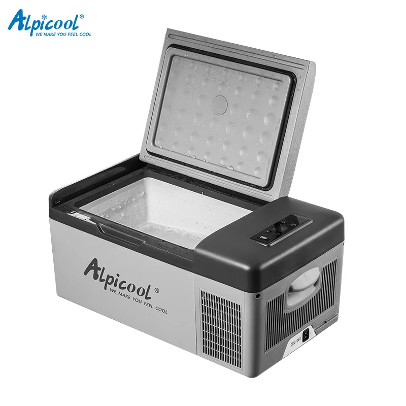 Alpicool-15L-Car-Refrigerator-12V-24V-Portable-Freezer-Cooler-Mini ...