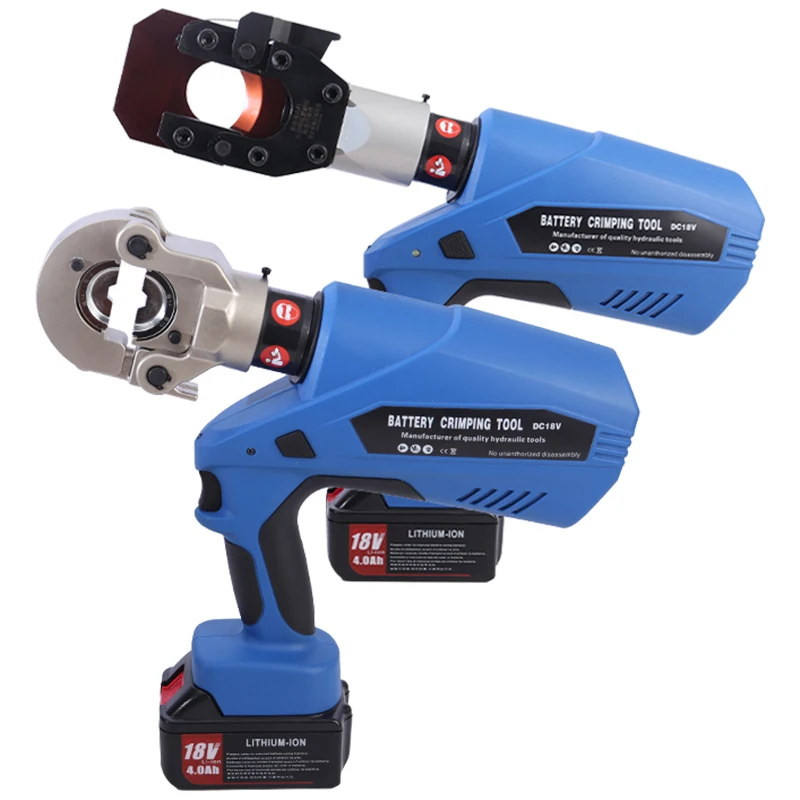 Crimping& Cutting Two In One Battery Hydraulic Cable Scissor and ...
