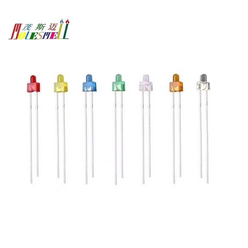 100pcs-Multicolor-2mm-Round-Top-Led-Diffused-Water-Clear-Red-Yellow ...