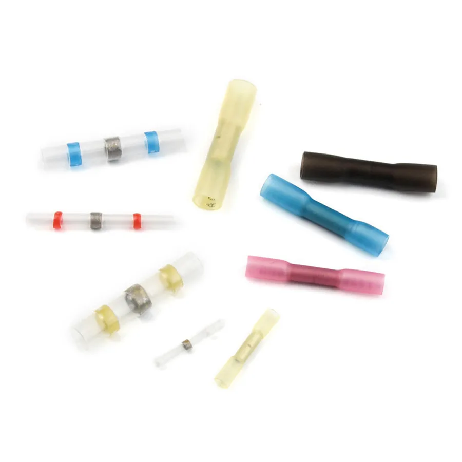200PCS Insulated Waterproof Heat Shrink Butt Spade Bullet Connector ...