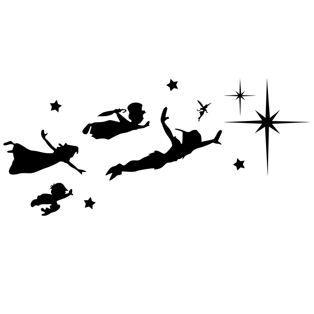 Peter Pan Silhouette Png