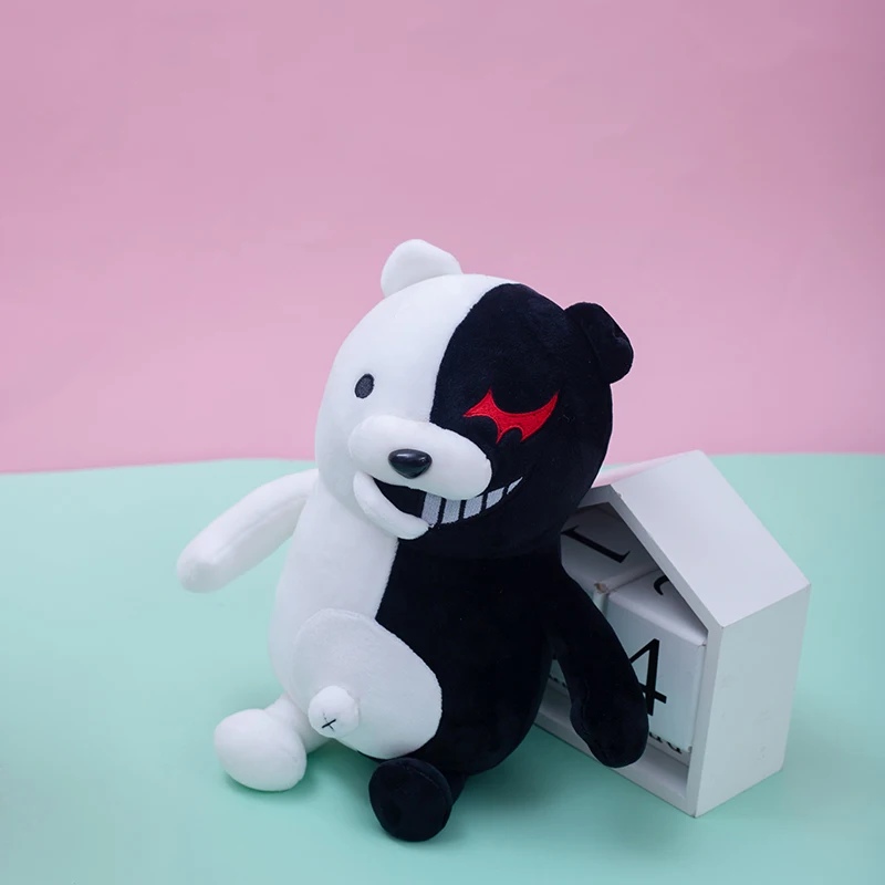 Dangan Ronpa Super Danganronpa 2 Monokuma Black & White Bear Plush Toy ...