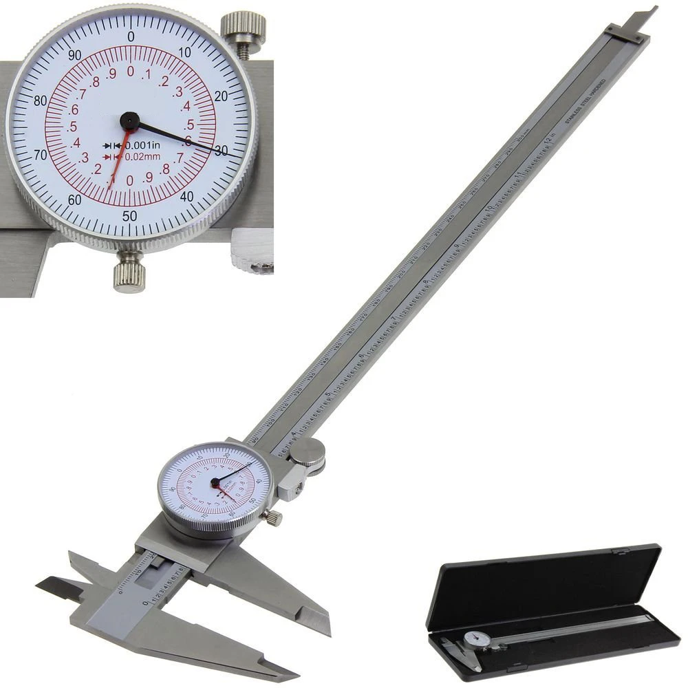 Dual Scale Dial Calipers | Vernier Caliper 300mm | Dial Vernier ...