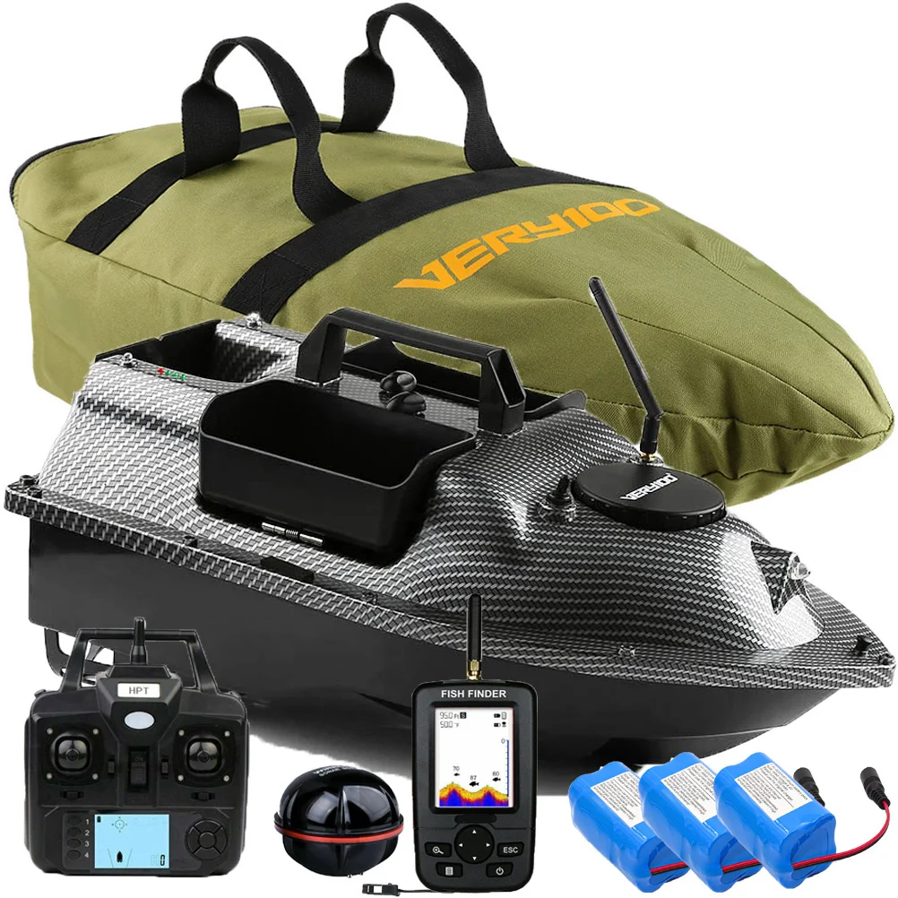 500M-RC-GPS-Wireless-Fishing-Bait-Boat-Toy-Boat-LCD-Display-GPS-Fish ...