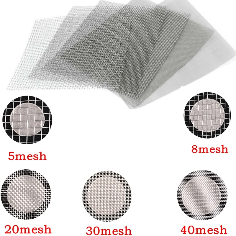 Filtre-micron-en-acier-inoxydable-maille-15x30cm-5-40-mailles-t-le ...