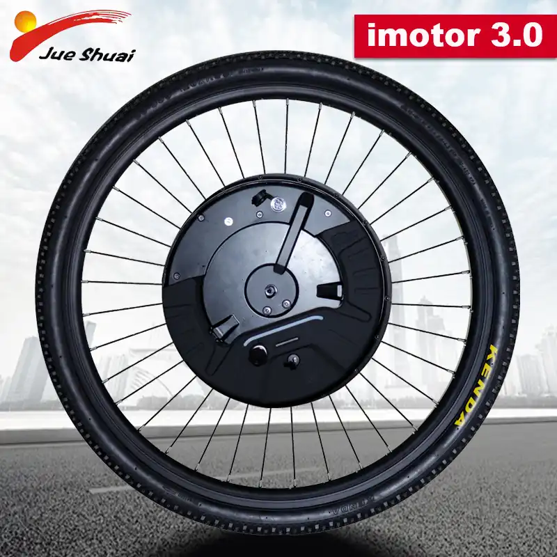 wireless electric bike wheel