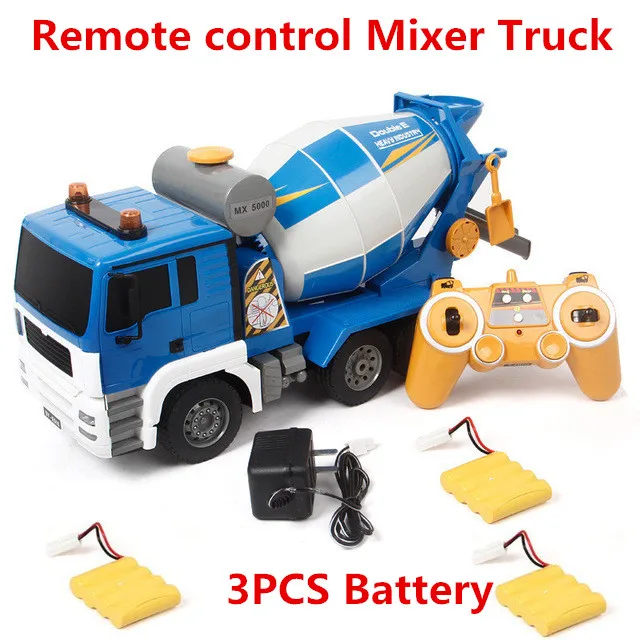 2019 New High Simulation Remote control Mixer Truck self unloading dirt ...