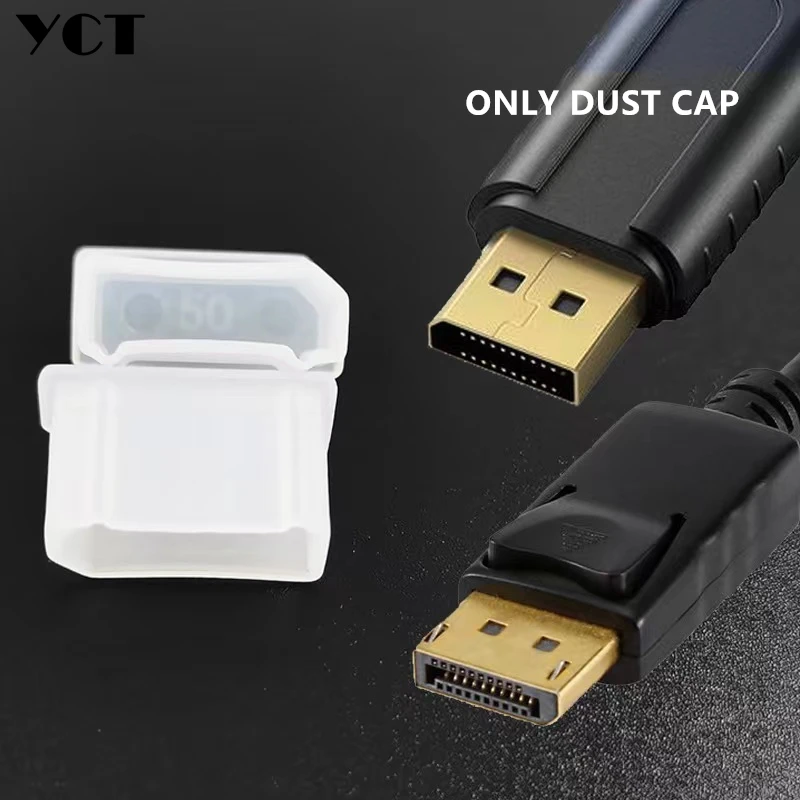 100pcs-DP-connector-dust-cover-waterproof-cover-dust-plug-DP-male-data ...