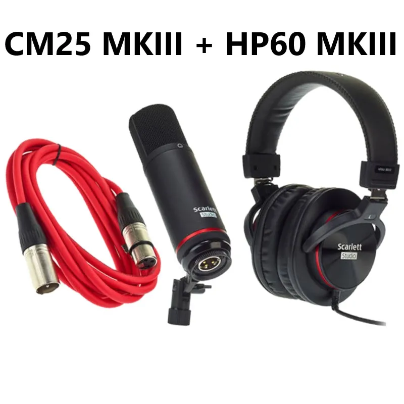 Focusrite – Scarlett Studio Microphone à condensateur CM25 MkIII et ...