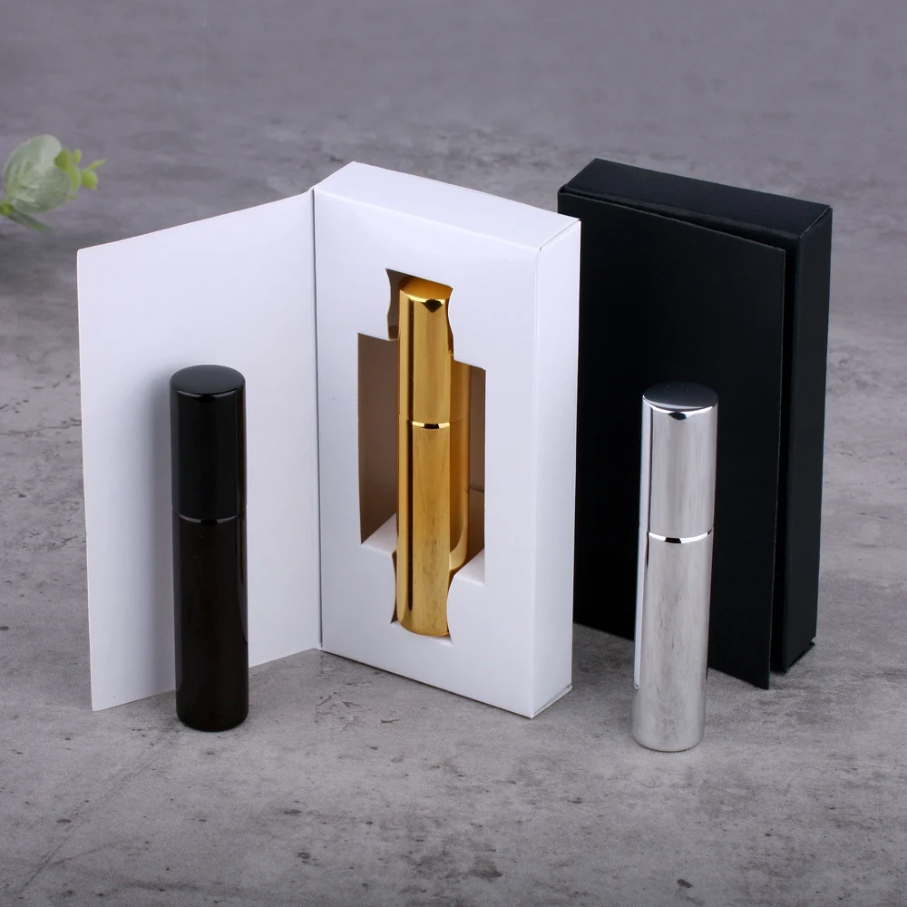 20Pcs/Lot 10ml Spray Perfume Bottle With Packing Box Empty Refillable ...