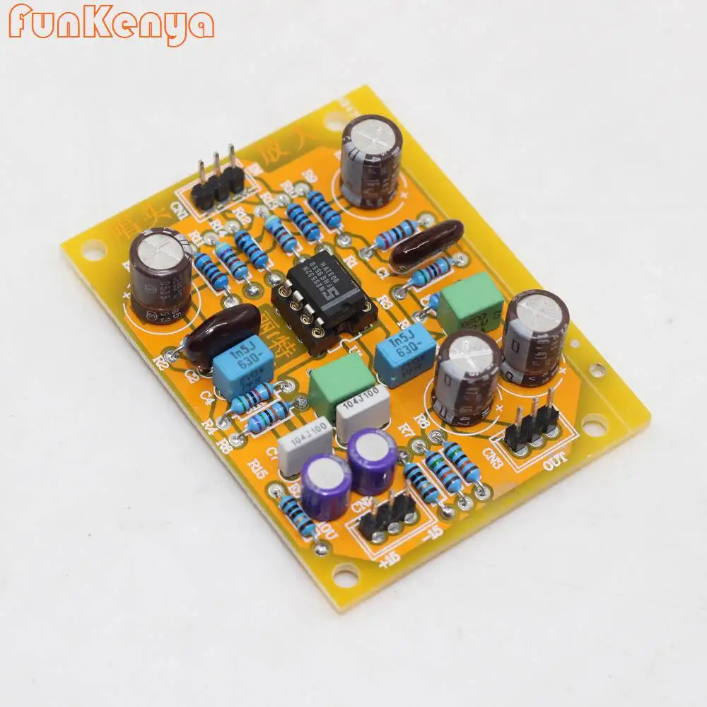Base-On-Class-YBA-Circuit-Stereo-MM-Phono-RIAA-Amplifier-NE5532-Preamp ...