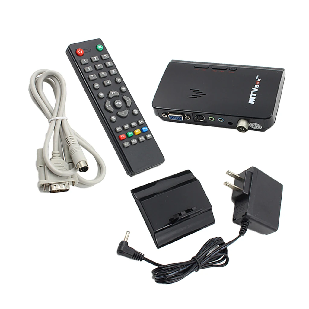 Digital Computer VGA TV Program Tuner Receiver Monitor US Plug w ...