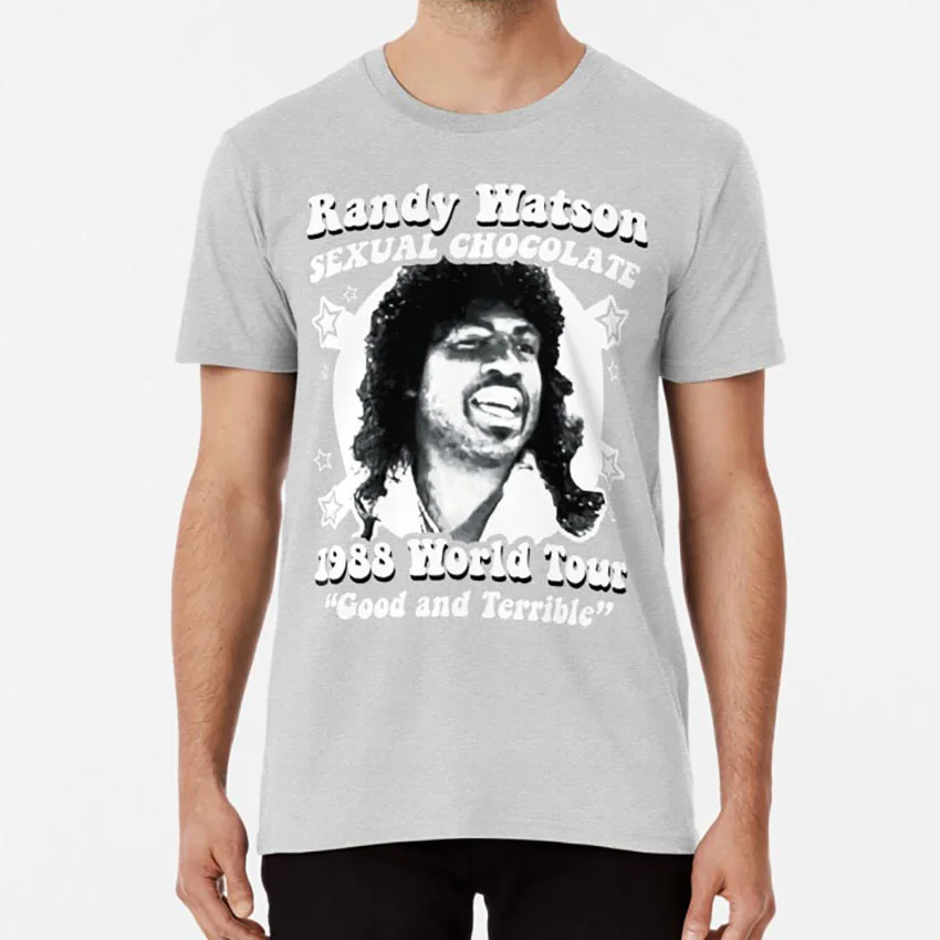 Randy Watson 1988 Turnê Mundial camiseta randy watson randy watson ...