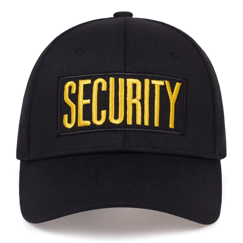 2020-new-SECURITY-letter-patch-embroidered-baseball-cap-men-women ...