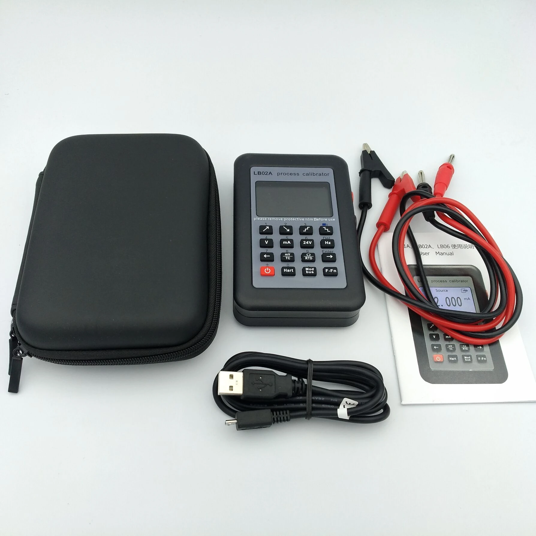 New Lb02a Process Calibrator Color Lcd With Frequency Rtd Pt100 ...