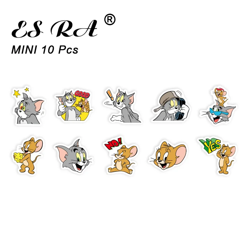 Children-Stickers-Small-10-Pcs-Set-Mobile-Sticker-Tom-Jerry-Cartoon ...