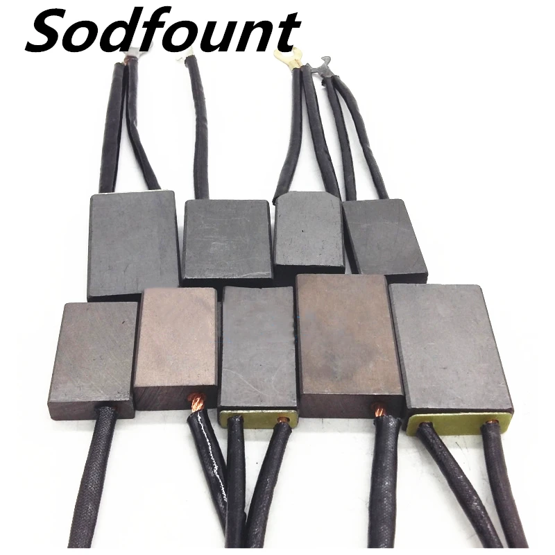 YZR 모터 카본 브러시 J201 전기 브러시, J204 타워 크레인, 8x20x32 10x25 12.5x32x50 12x40x50, 10pcs