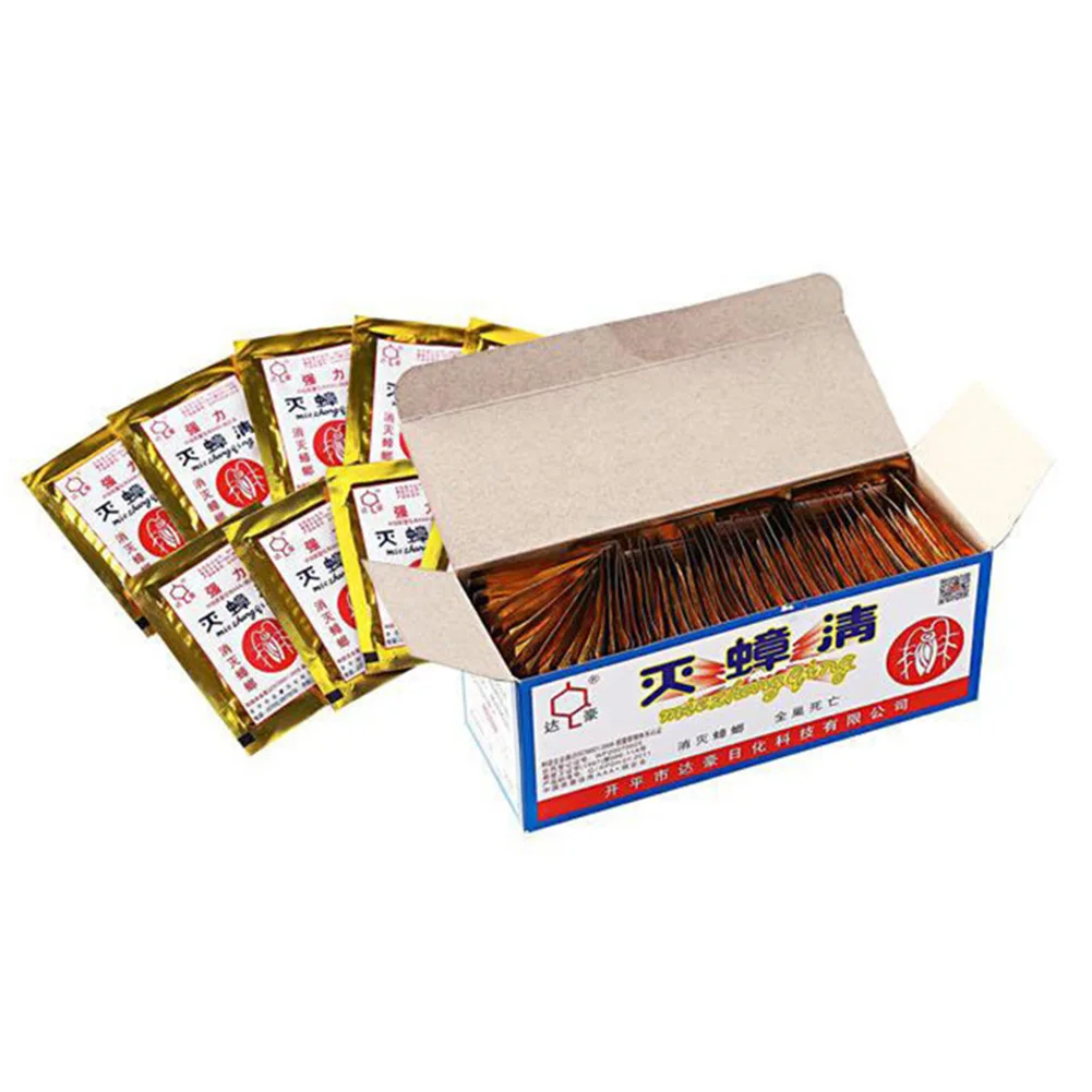 50bag/box Spraying Roach Powder Trap Termite Drug Pest Control Home ...