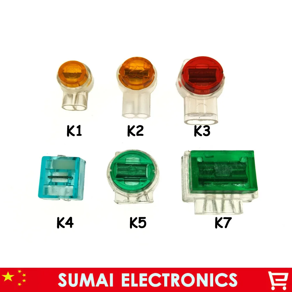 K1-K2-K3-K4-K5-K7-K-Series-Wire-Connector-Six-types-K-network-cable ...