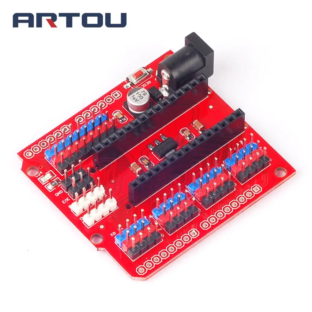 Arduino Nano Sensor Shield Nano Io Expansion Board Prototype Shield Digilogpk 7480