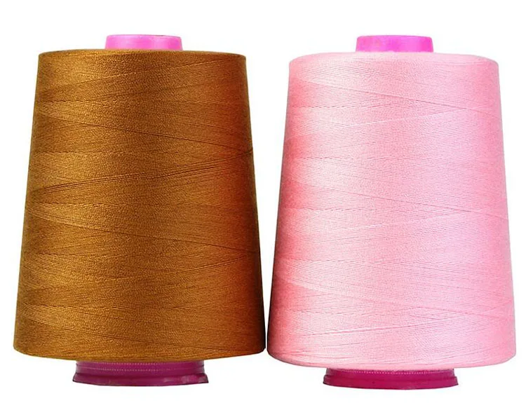 Fil denim en polyester épais moyen pour machine à coudre,fil de jean ...