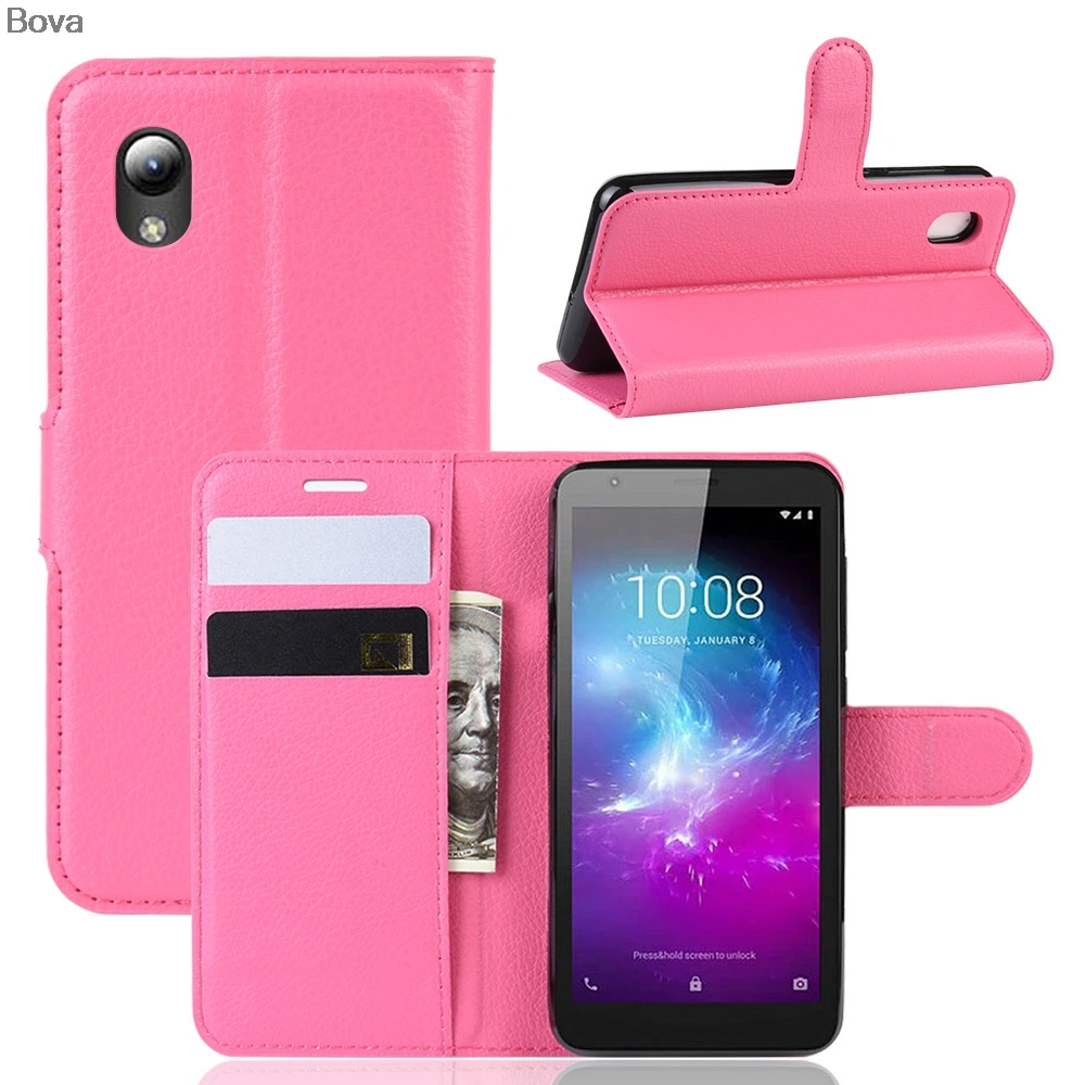 For Telstra Essential Pro 2 Premium PU Leather Wallet Flip Phone Case ...