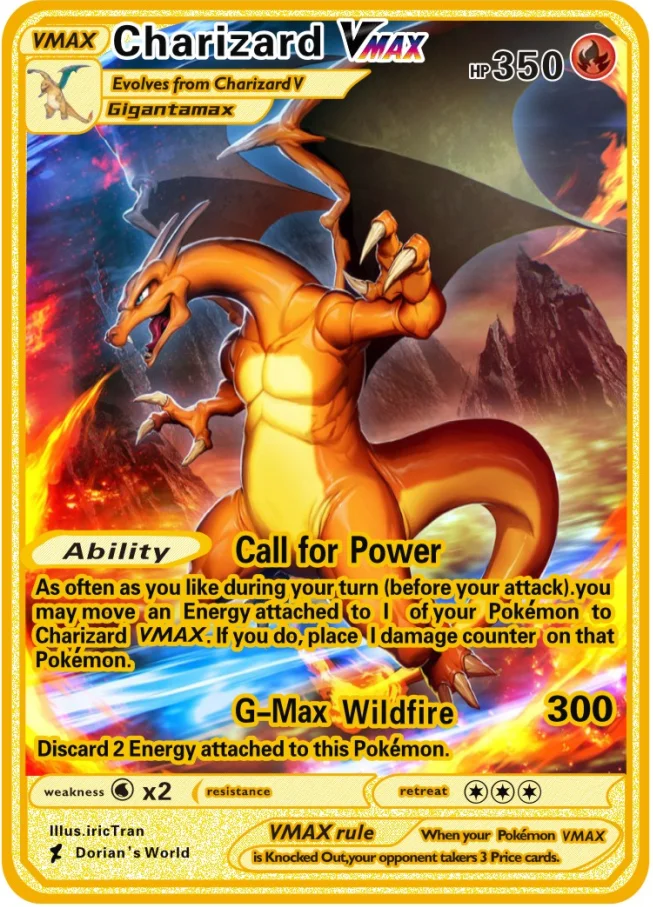 Dark Charizard Pokemon Card