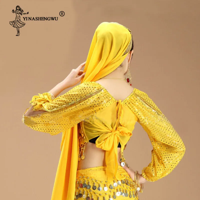 Oriental Bellydance Bollywood Costume Set Costumes Ladies Sari Belly ...