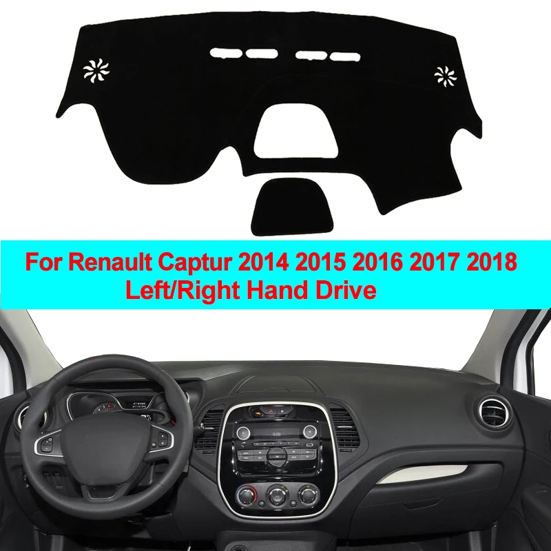 2 Layers Car Auto Dashboard Cover Carpet Cape Dash Mat Dashboard Pad ...