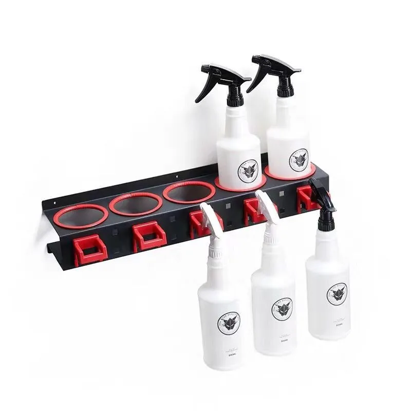Spray-Bottle-Storage-Rack-Abrasive-Material-Hanging-Rail-Car-Beauty ...