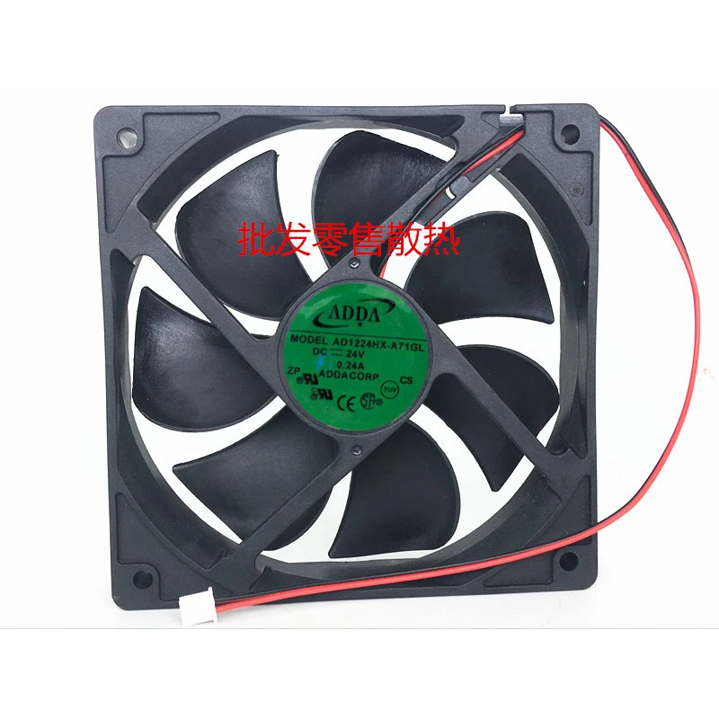 original AD1224HX-A71GL 12025 24V 12CM 0.24A inverter chassis power ...