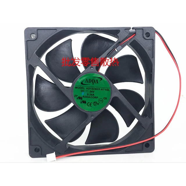 original AD1224HX-A71GL 12025 24V 12CM 0.24A inverter chassis power ...