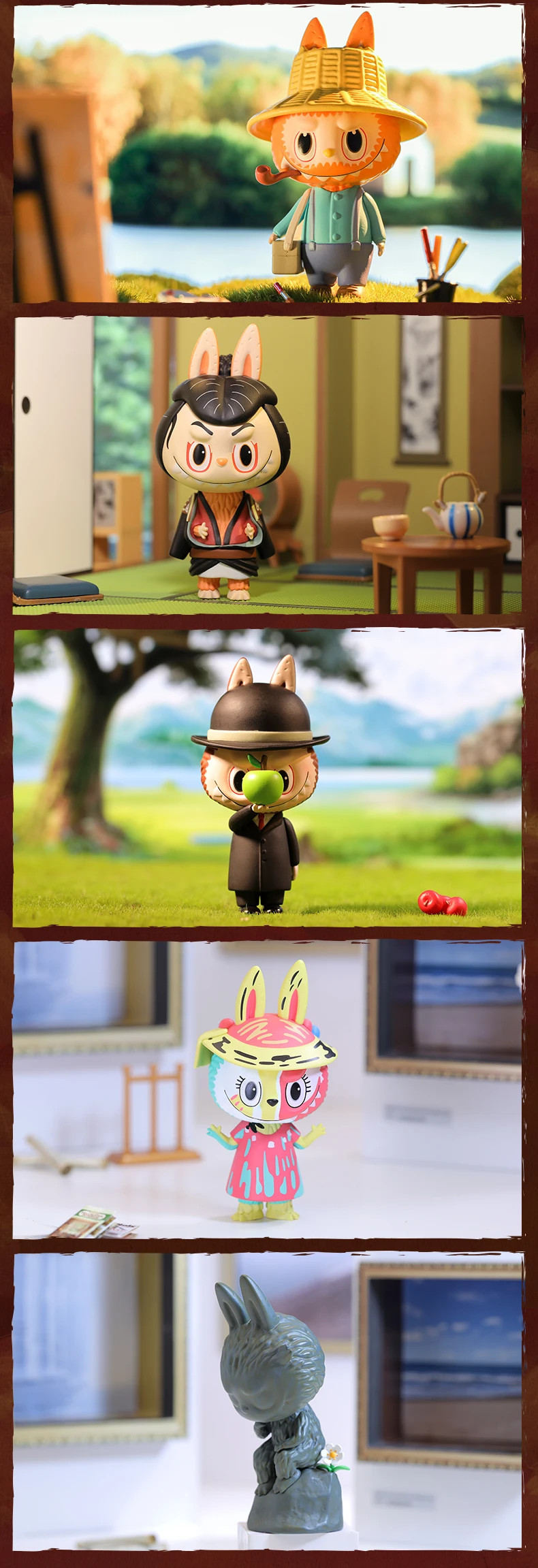 【DIV MALL】Original POPMART Labubu Elf Art Series Blind Box Toy Figure ...